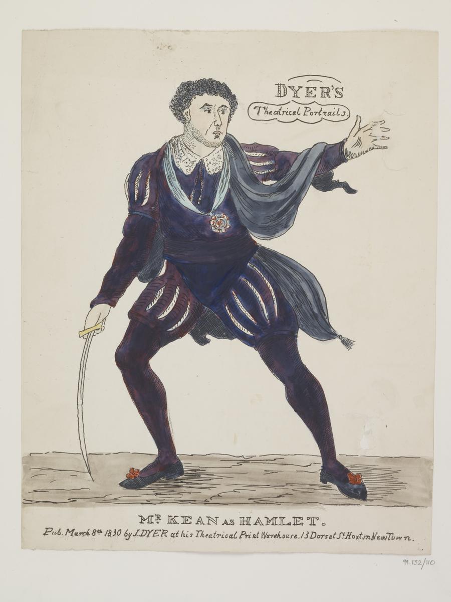 Mr Kean as Hamlet | London Museum