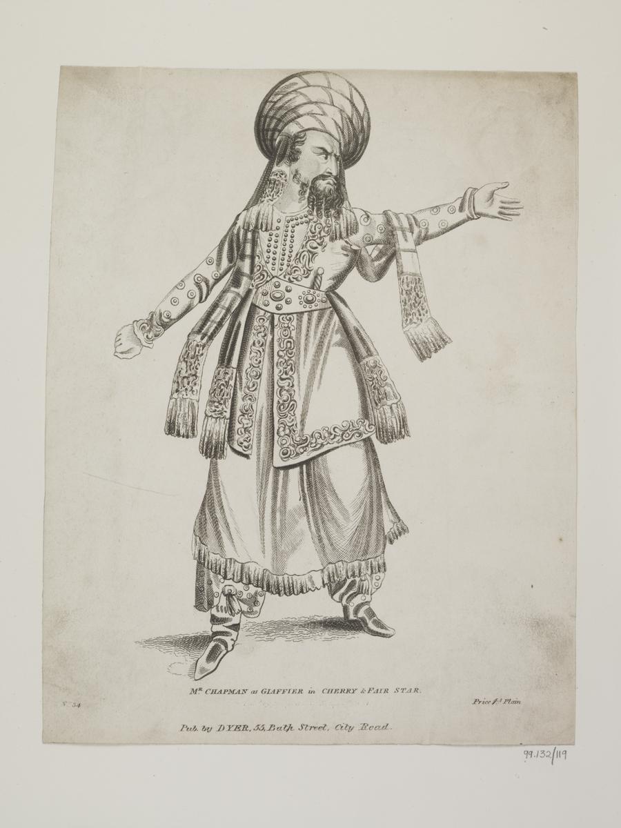 Mr Chapman as Giaffier in Cherry & Fair Star | London Museum