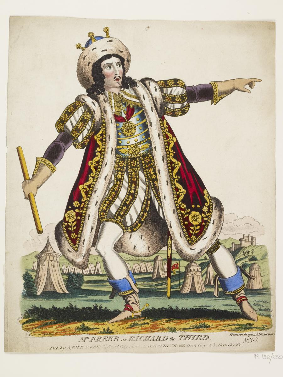 Mr Freer as Richard the Third | London Museum