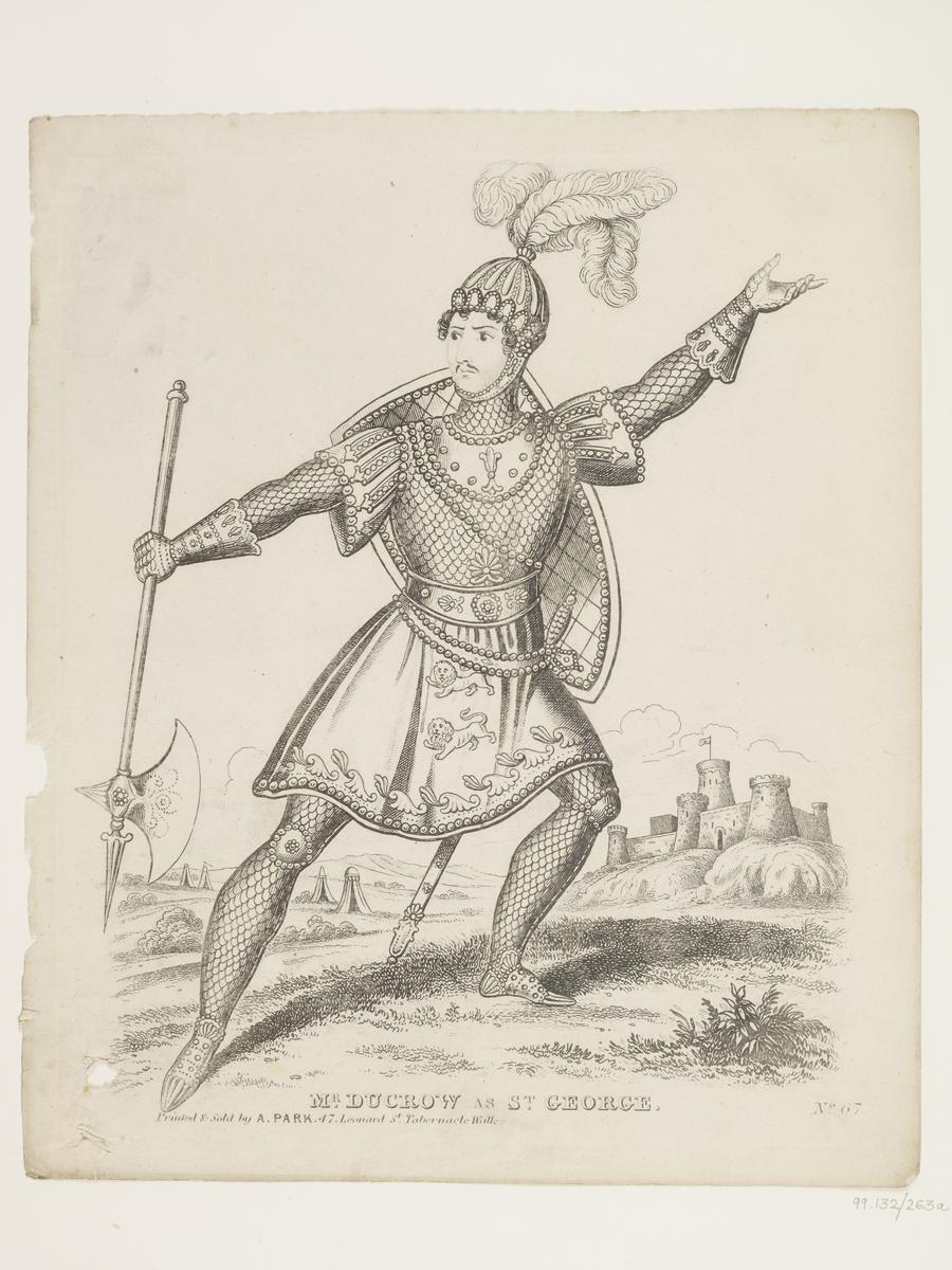 Mr Ducrow as St George | London Museum
