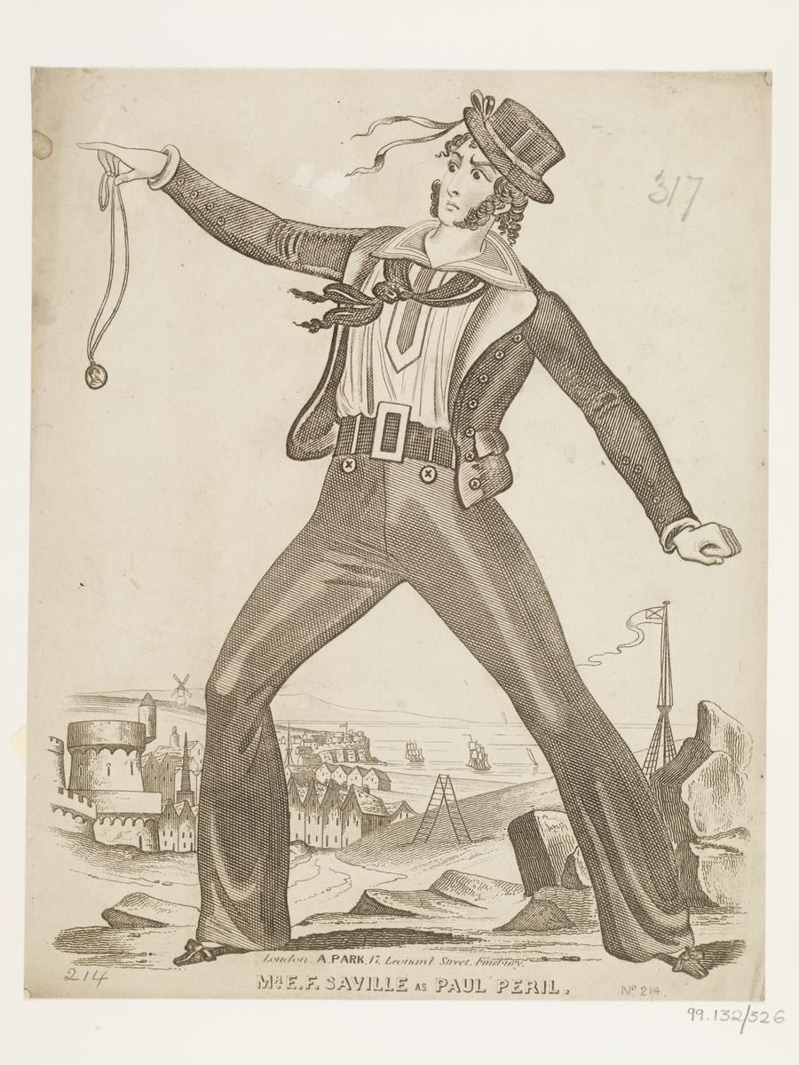 Mr E.F.Saville as Paul Peril | London Museum