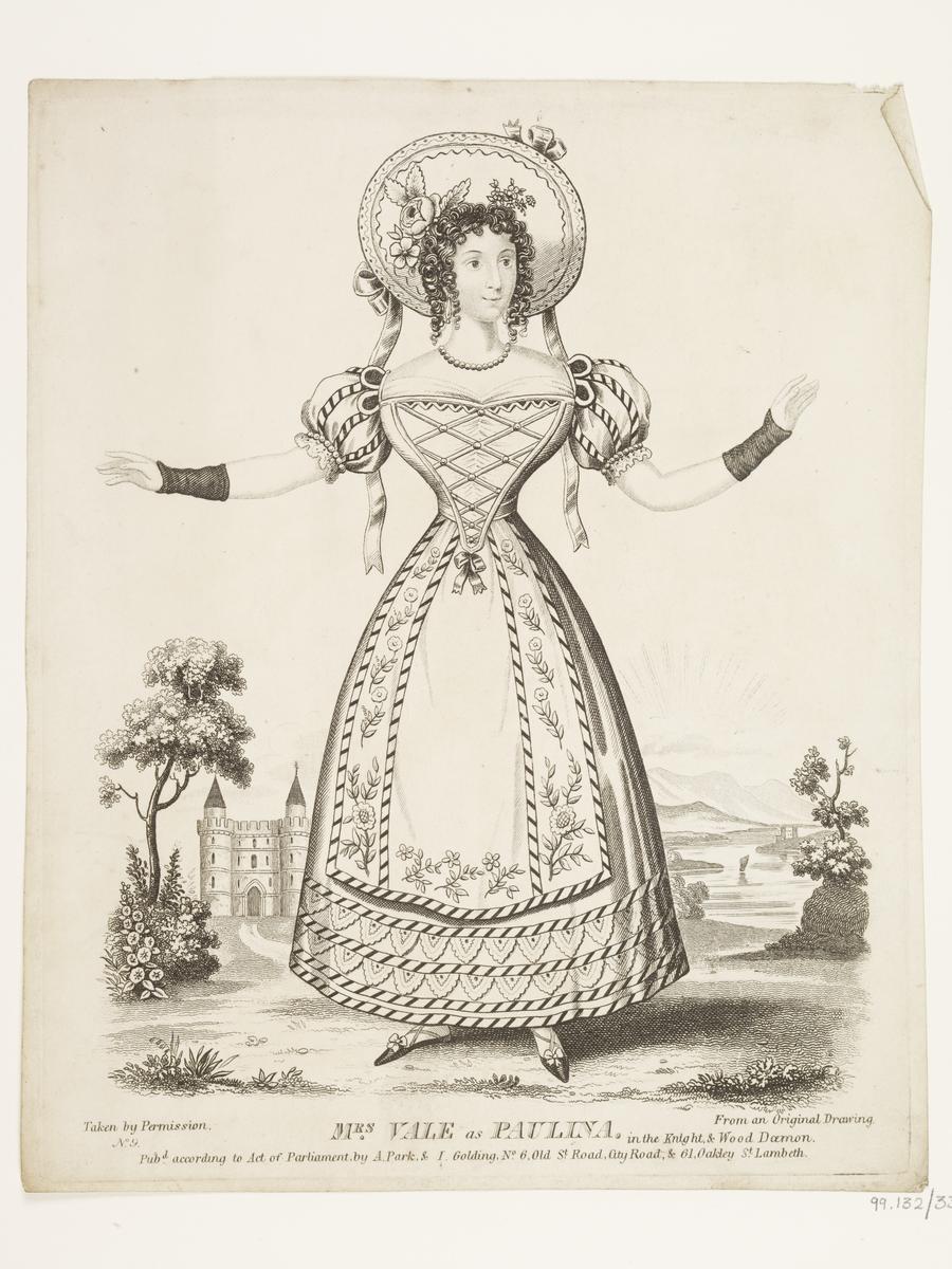 Mrs Vale as Paulina | London Museum