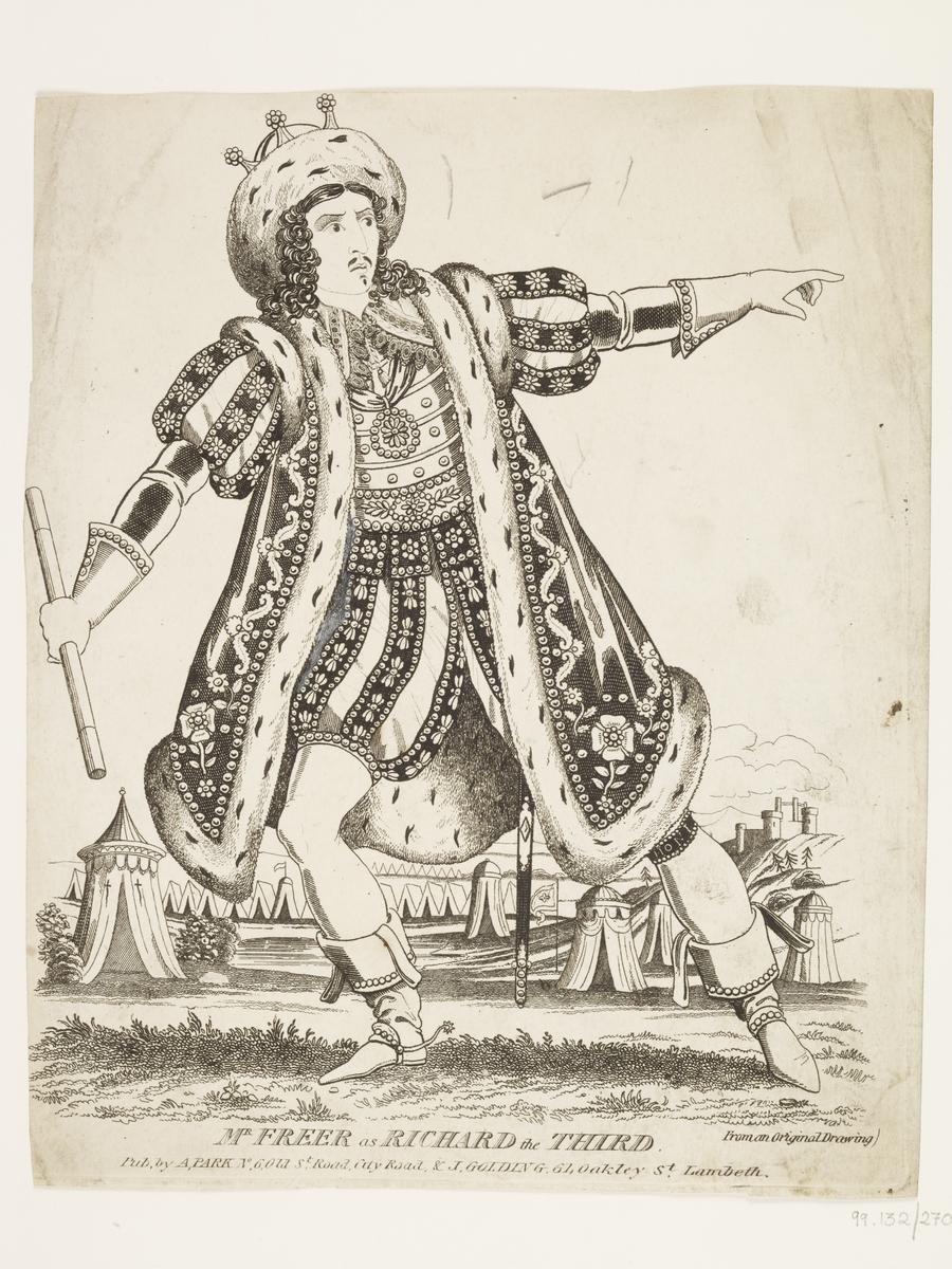 Mr Freer as Richard the Third | London Museum