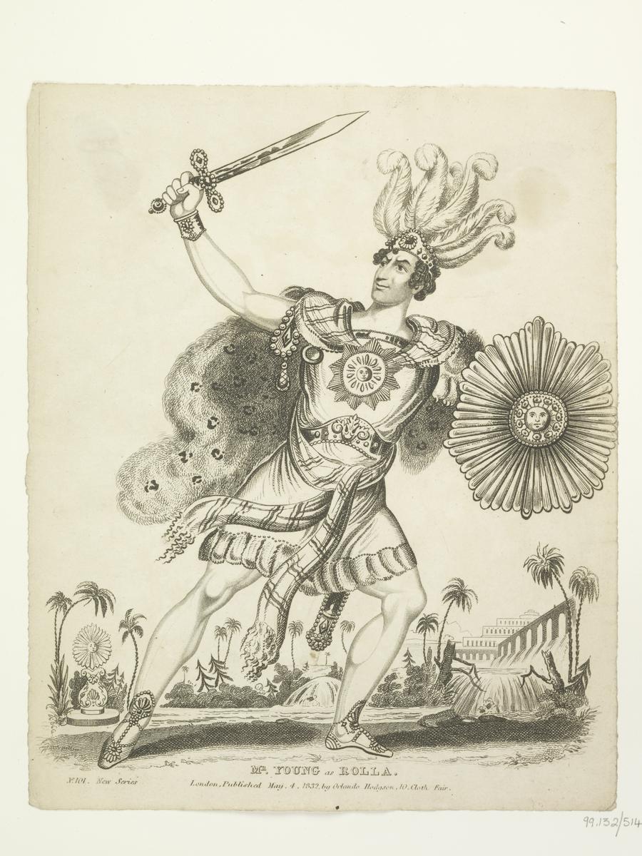 Mr Young as Rolla | London Museum