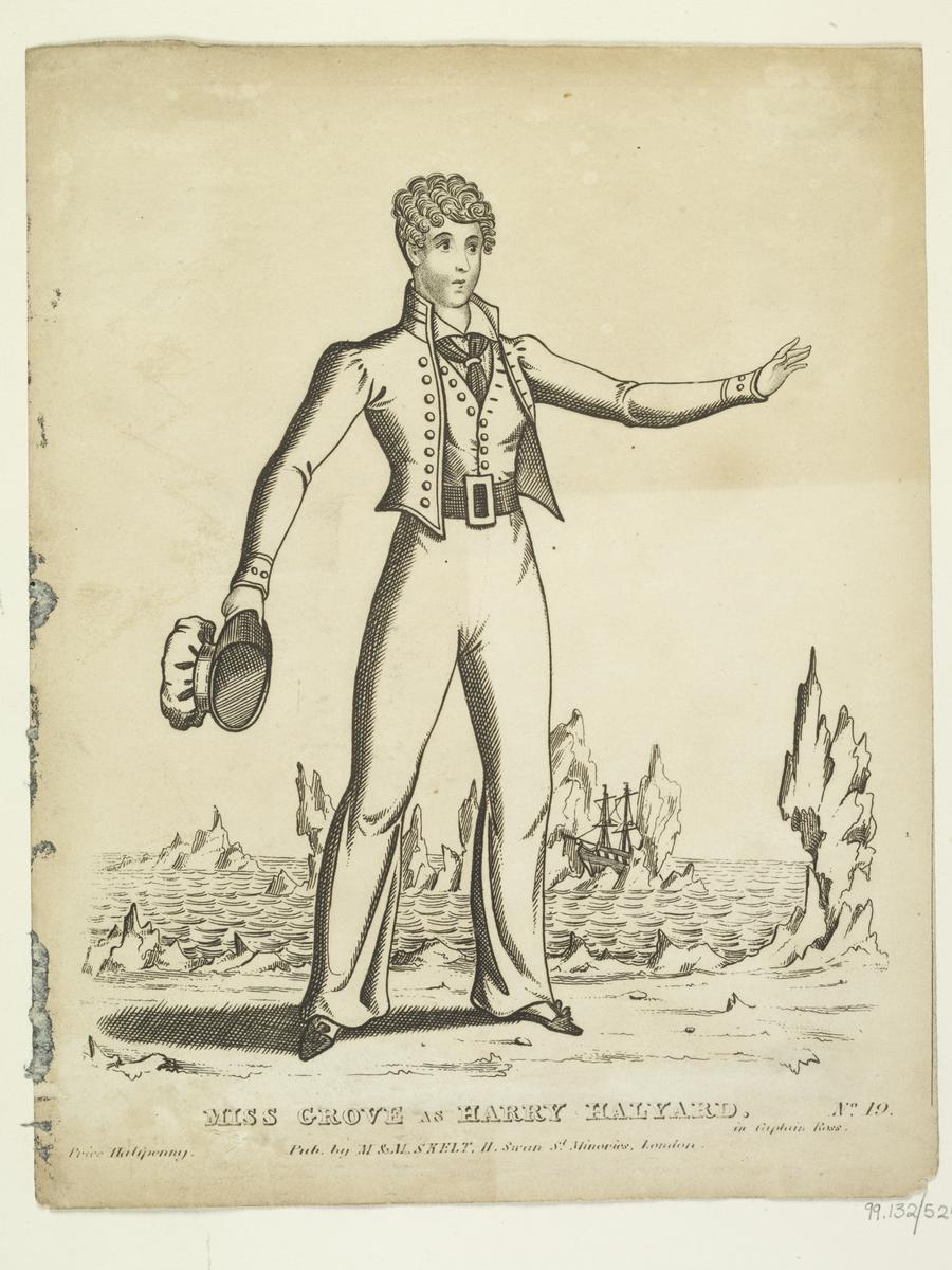 Miss Grove as Harry Halyard | London Museum