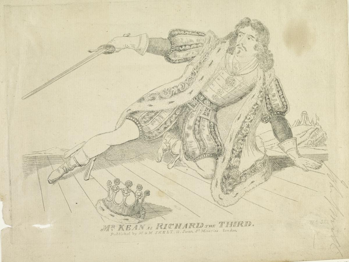 Mr Kean as Richard the Third | London Museum