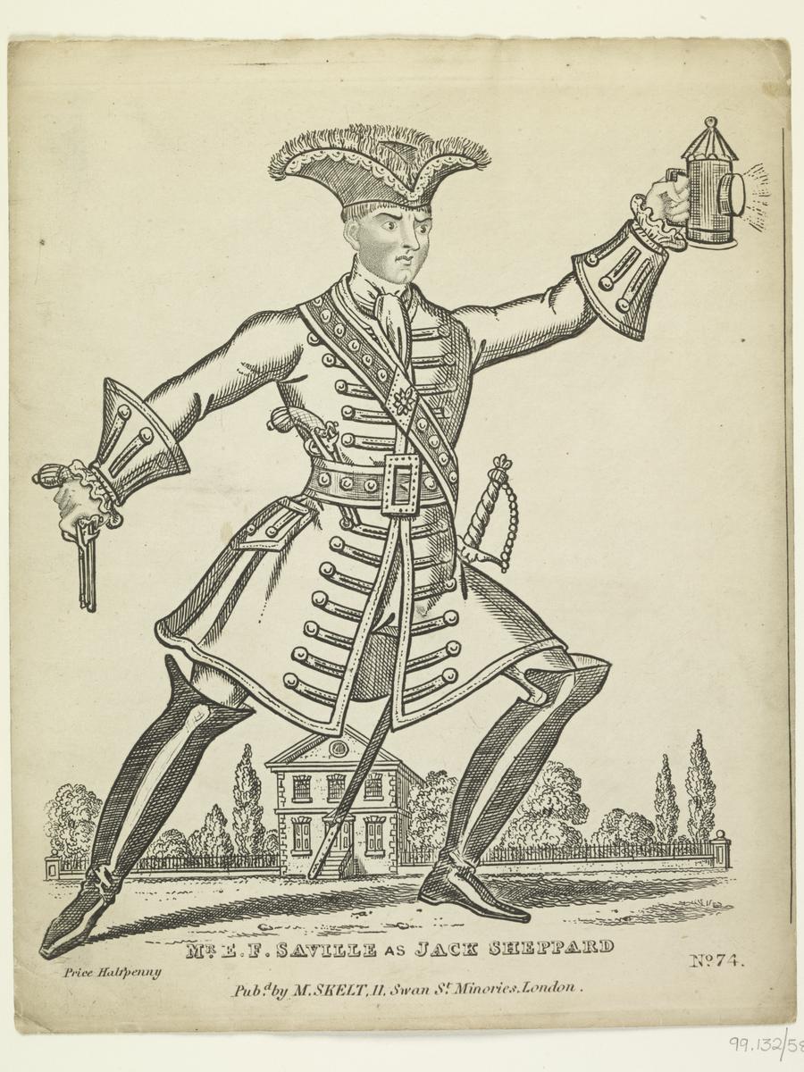 Mr E.F. Saville as Jack Sheppard | London Museum