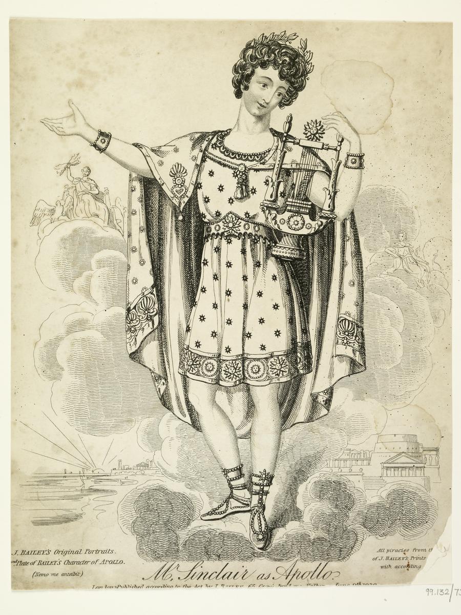 Mr Sinclair as Apollo | London Museum