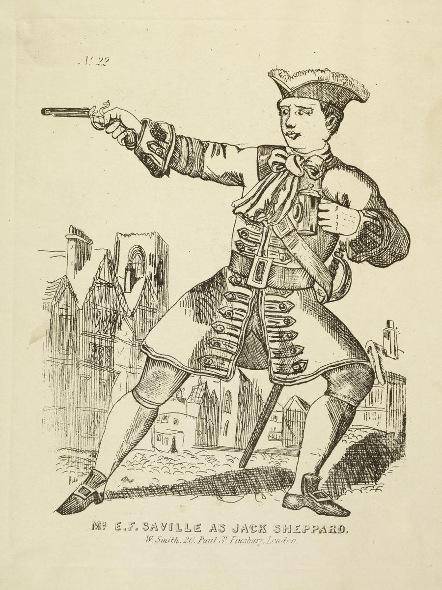 Mr E.F.Saville as Jack Sheppard | London Museum