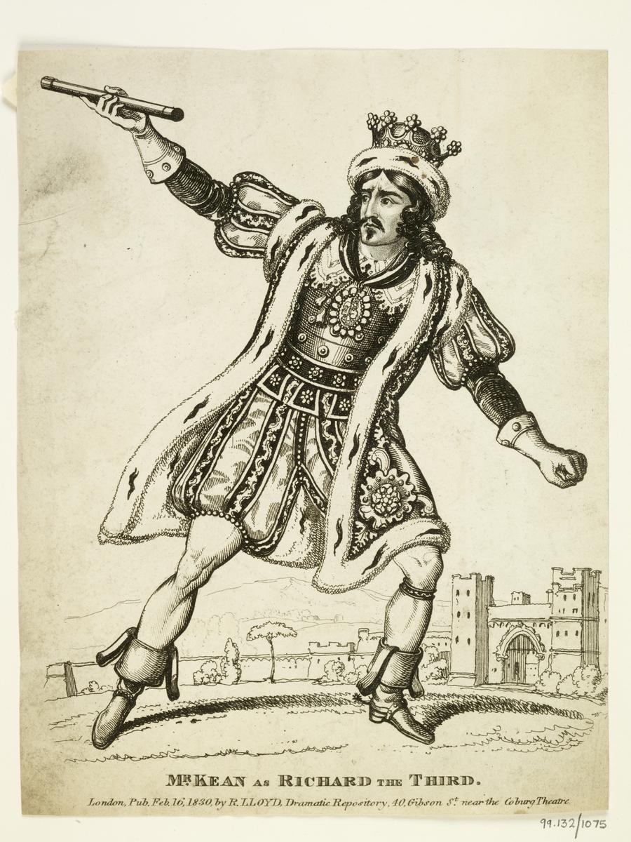 Mr Kean as Richard the Third | London Museum