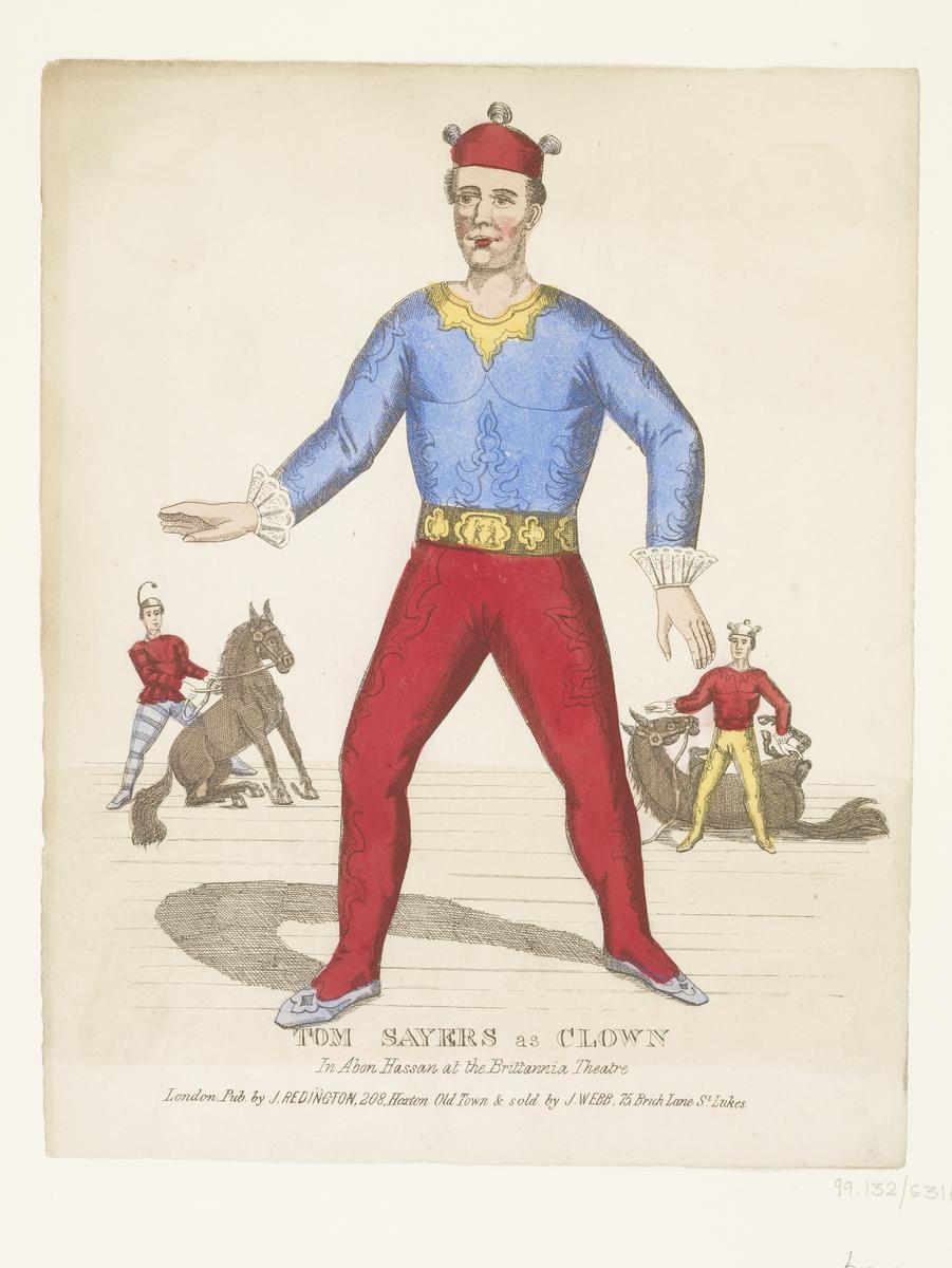 Tom Sayers as Clown | London Museum