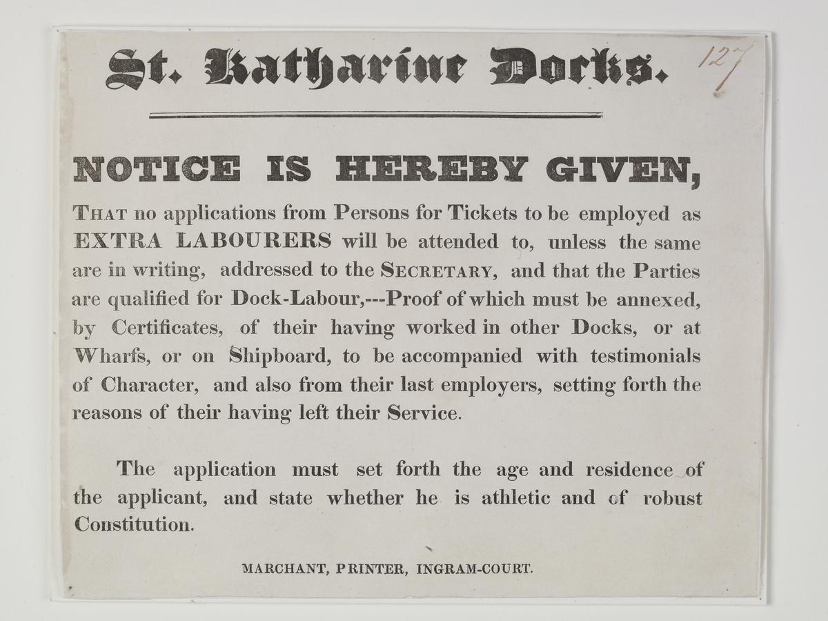 Notice | London Museum