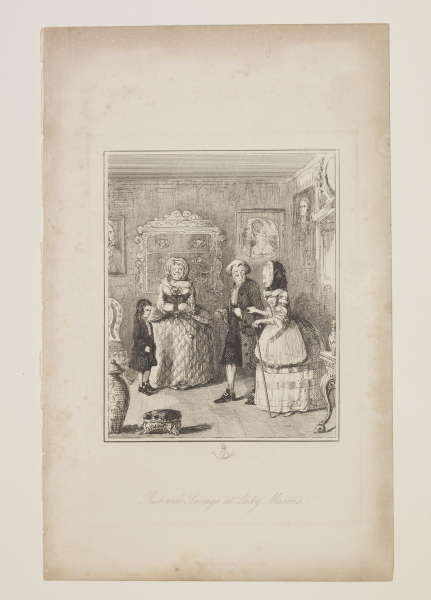 Richard Savage at Lady Mason's | London Museum