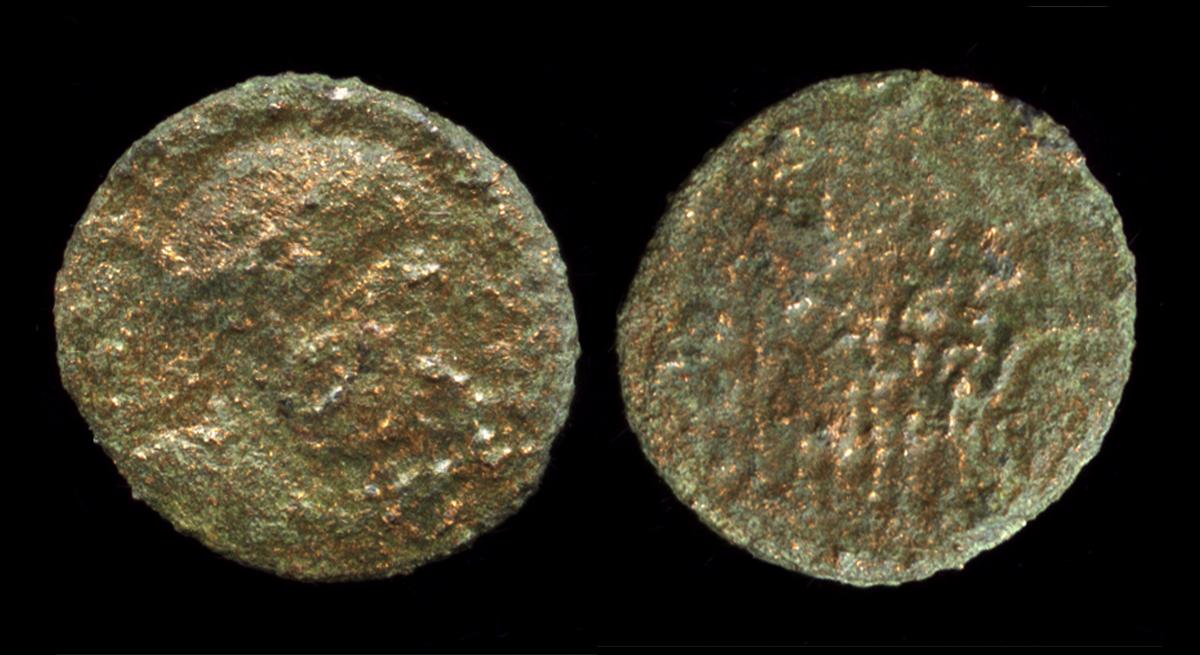 Coin, nummus AE4 | London Museum