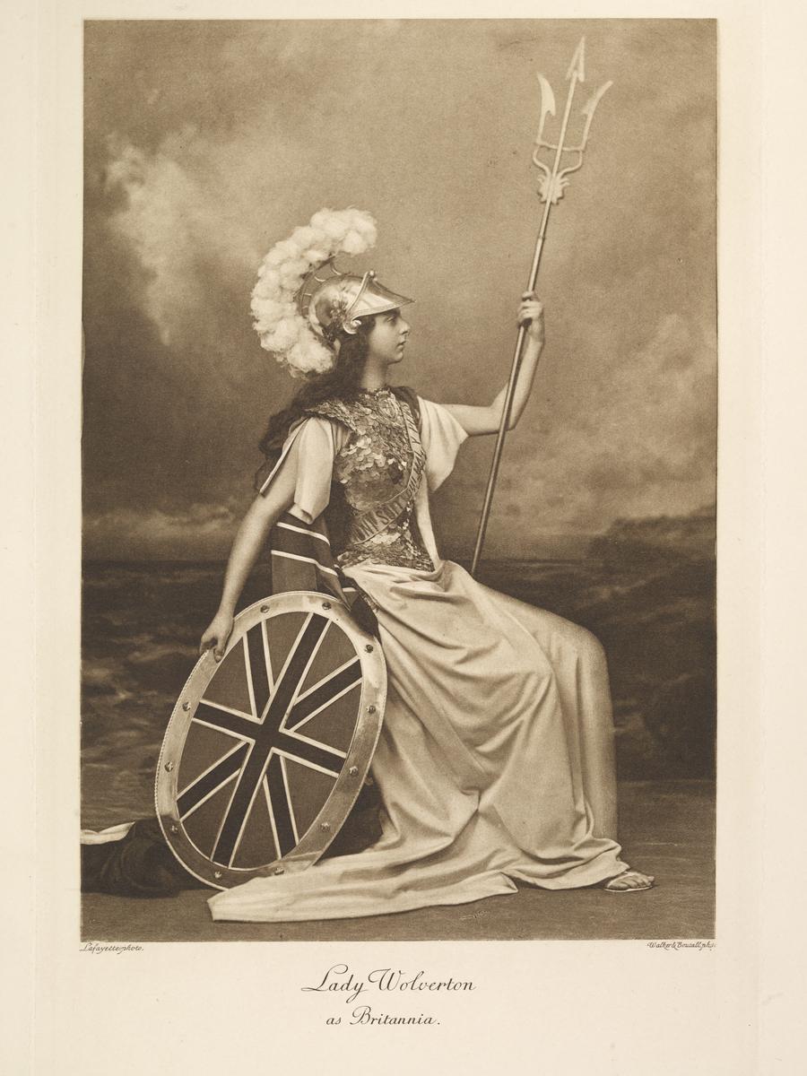 Lady Wolverton as Britannia | London Museum