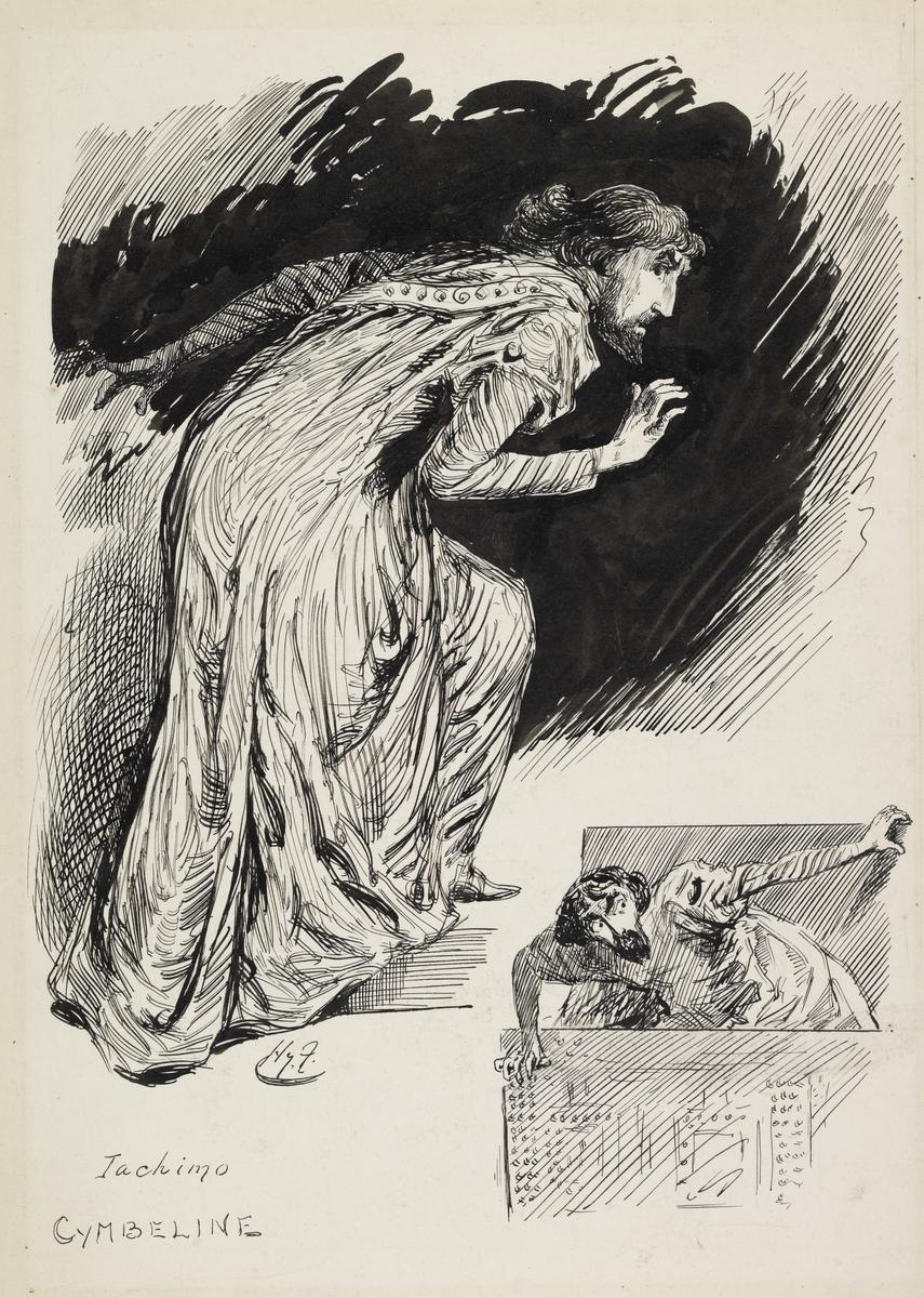 Henry Irving as Iachimo in 'Cymbeline' | London Museum