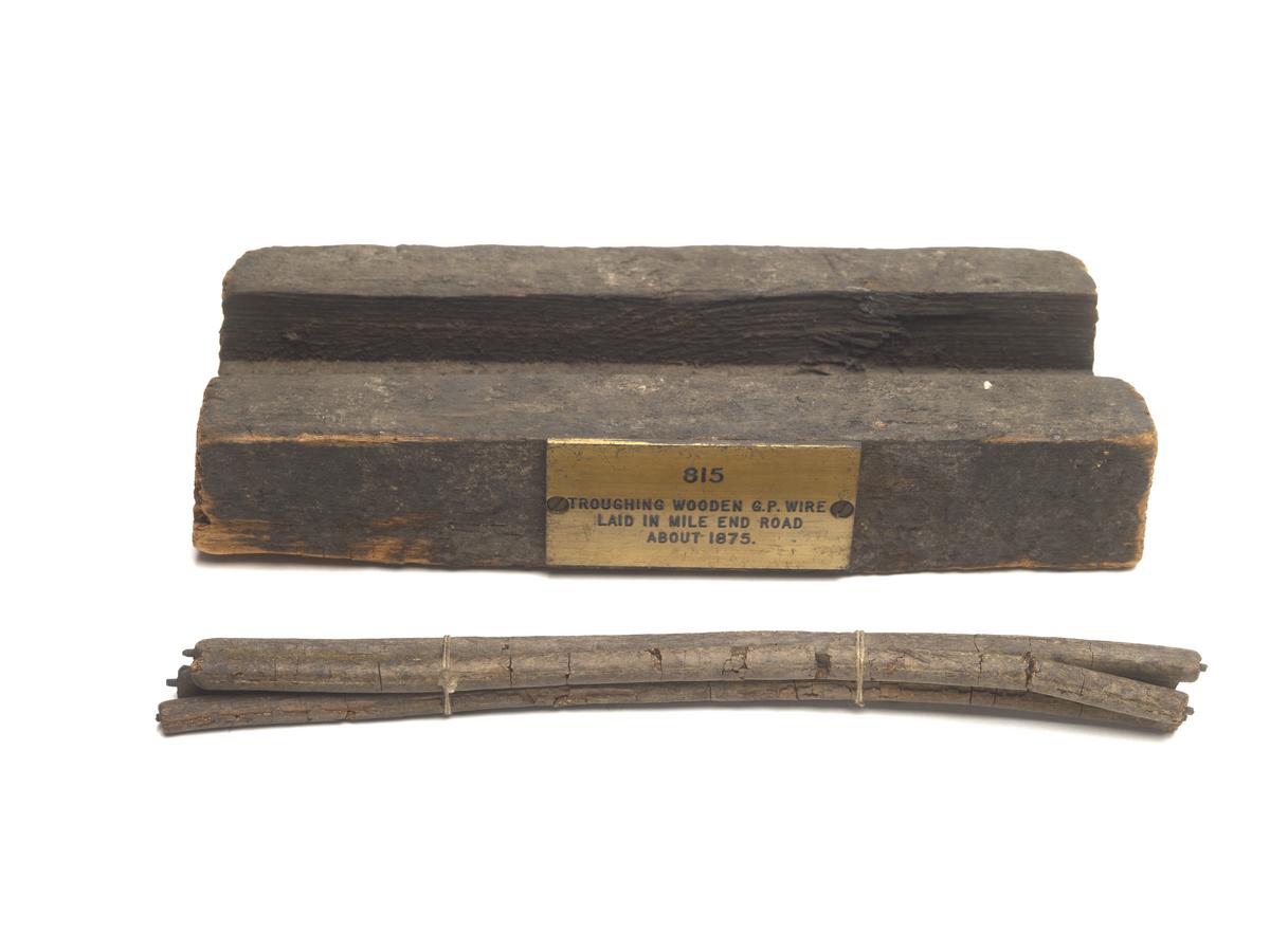Wire Telegraph Wire Fragment London Museum