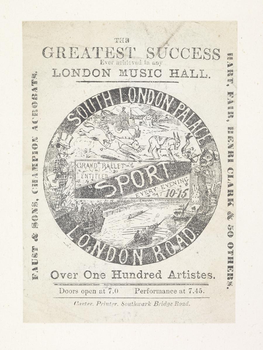 Handbill, flyer | London Museum