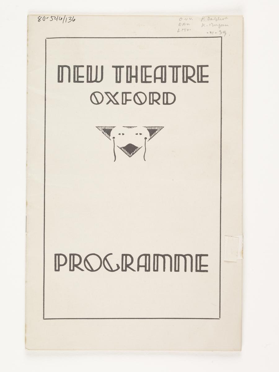 Programme, theatre programme | London Museum