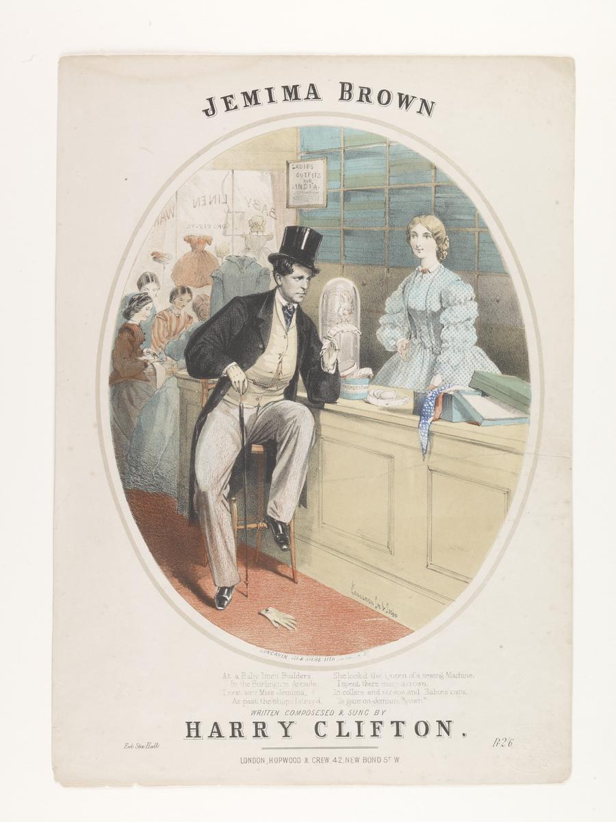 Jemima Brown or the Queen of a Sewing Machine | London Museum