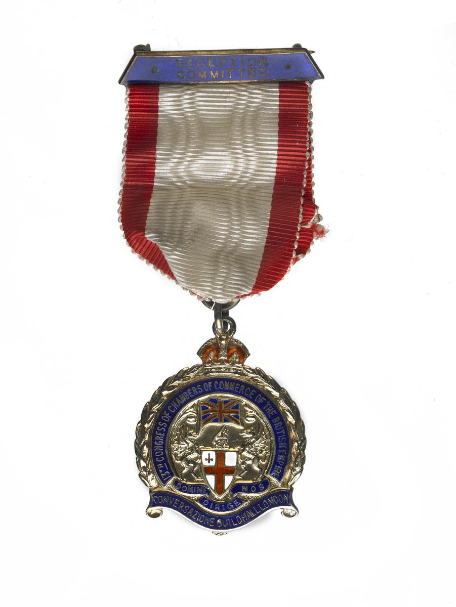 Badge, Guildhall Reception badge | London Museum