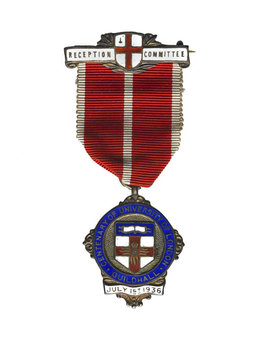 Badge, Guildhall Reception badge | London Museum