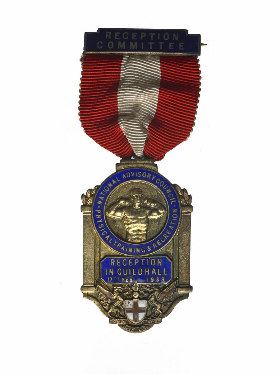 Badge, Guildhall Reception badge | London Museum
