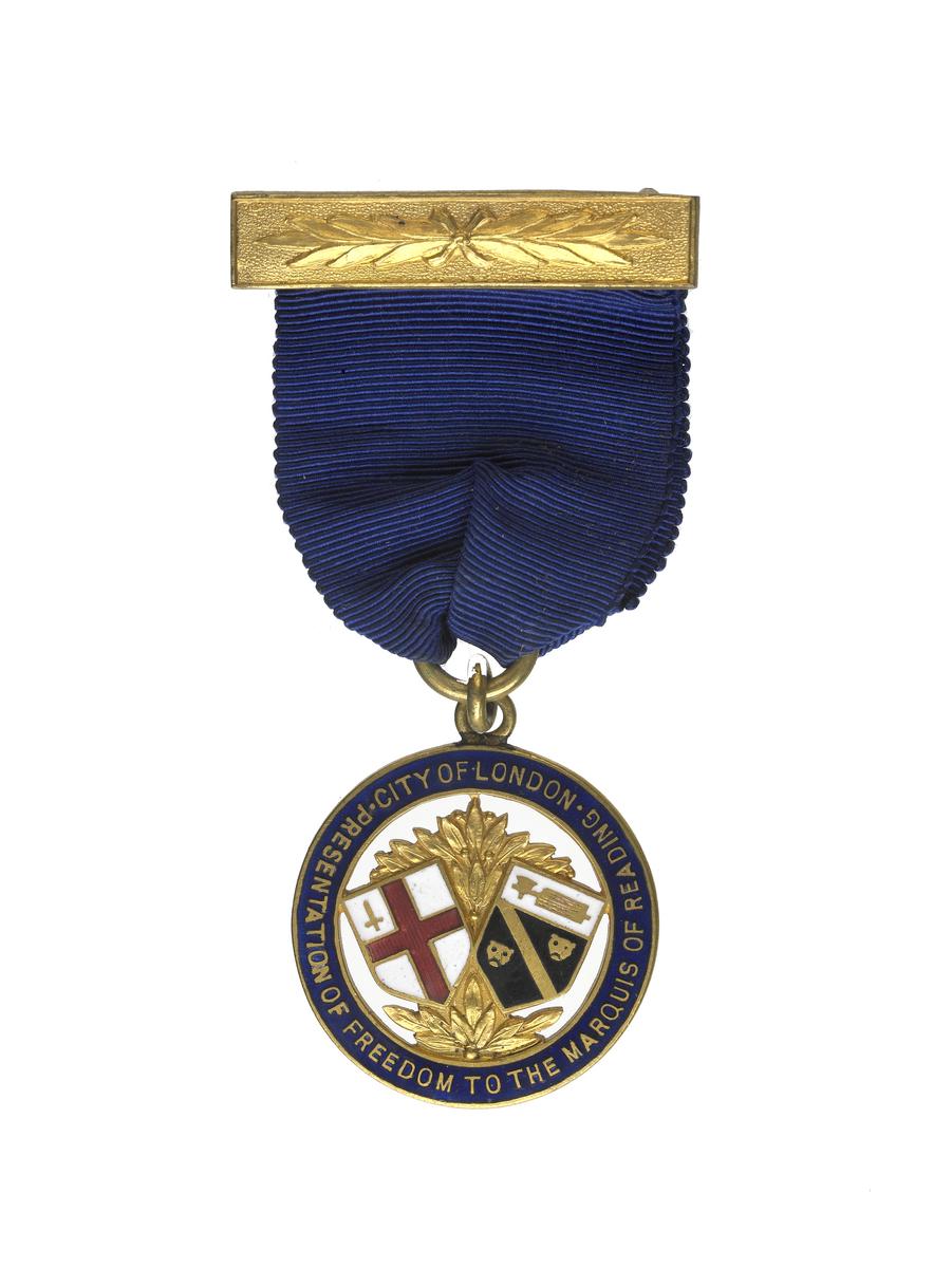Badge, Freedom ceremony badge | London Museum