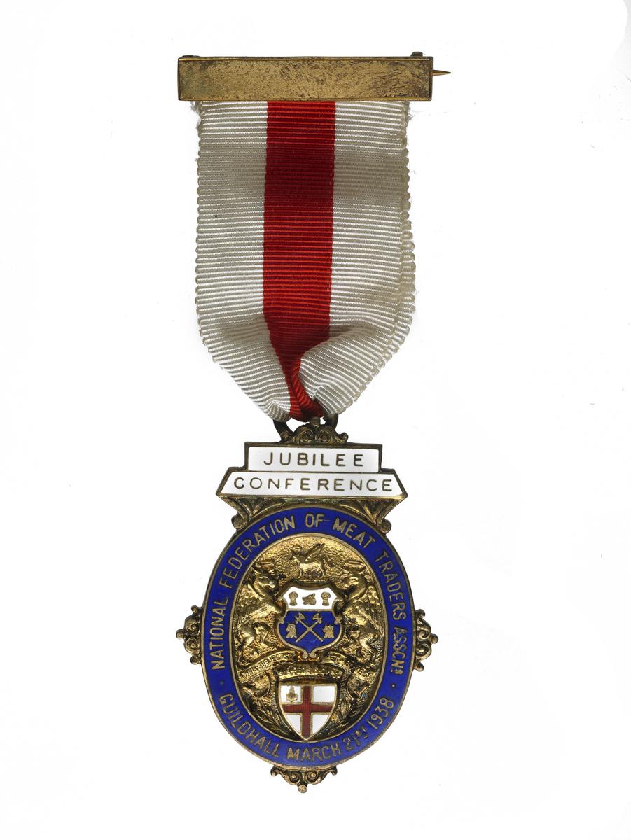 Badge, Guildhall Reception badge | London Museum