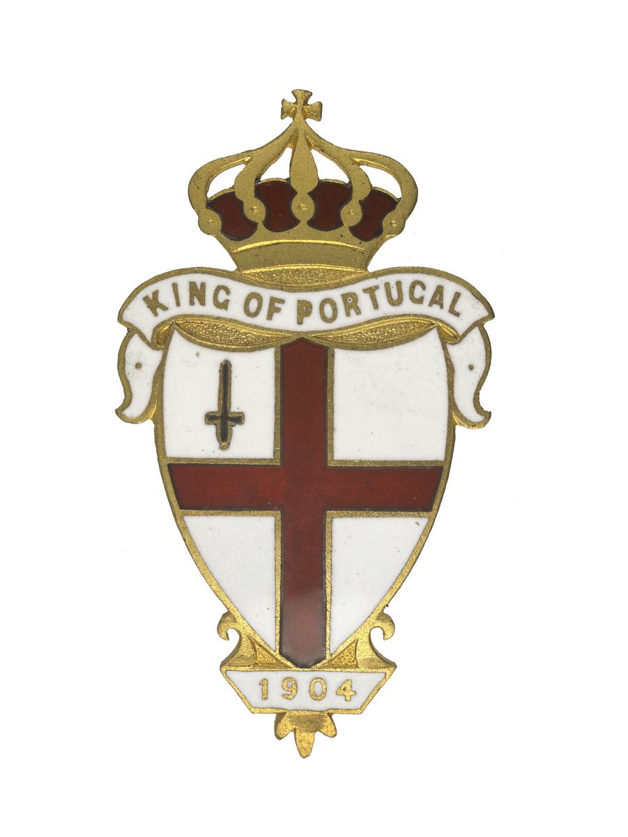 Badge, Guildhall Reception Committee badge | London Museum