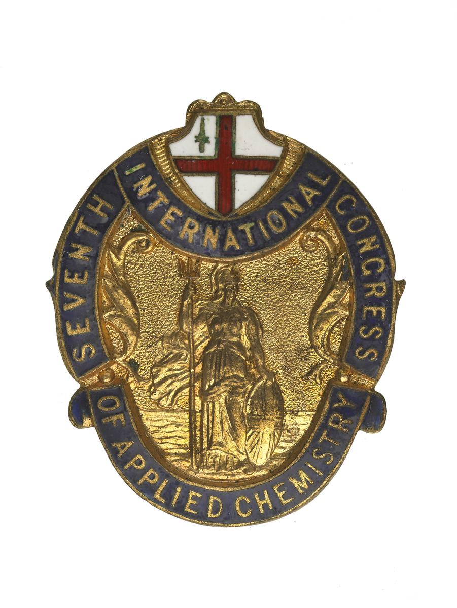 Badge, Guildhall Reception Committee Committee badge | London Museum