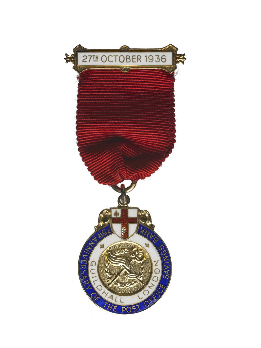 Badge, PO Savings Bank badge | London Museum