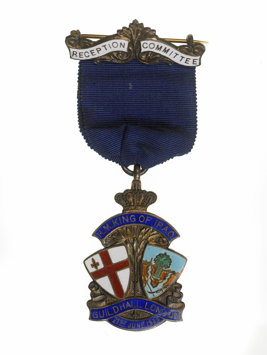 Badge, Guildhall Reception badge | London Museum