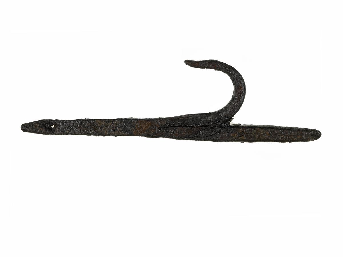 Hook, single iron boat hook | London Museum