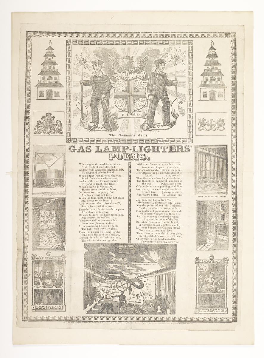 Gas Lamp-Lighters' Poems. | London Museum
