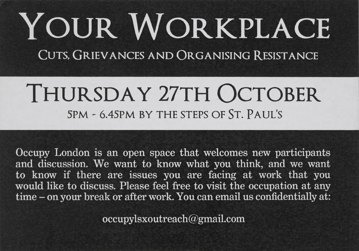 Your Workplace | London Museum