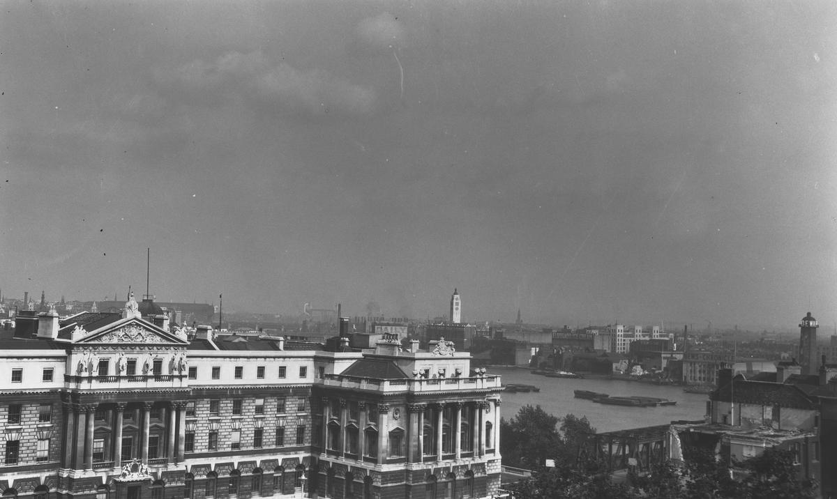 London Views: The view from Linney's office window at 110 The Strand ...