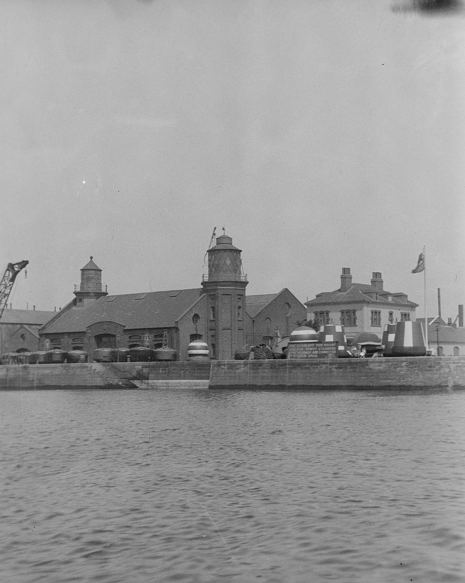 Miscellaneous views: Trinity House Depot, Blackwall, in July, 1927. | London Museum
