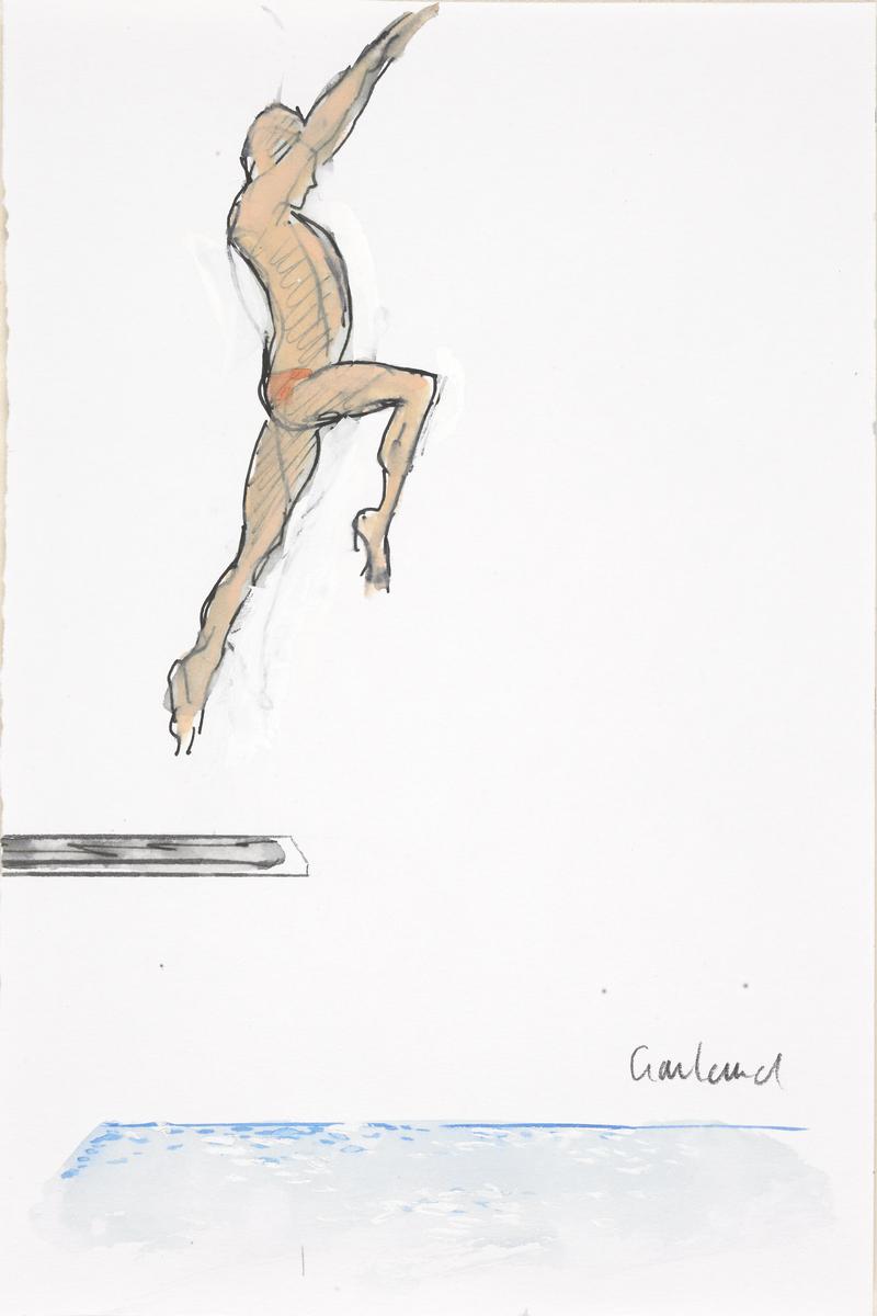 Olympic Springboard Diver | London Museum