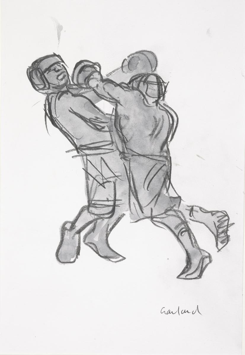 Study of Olympic Boxing Match | London Museum