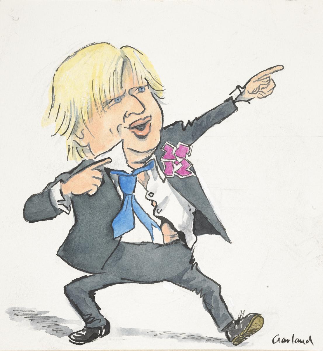 Boris Johnson Pointing | London Museum
