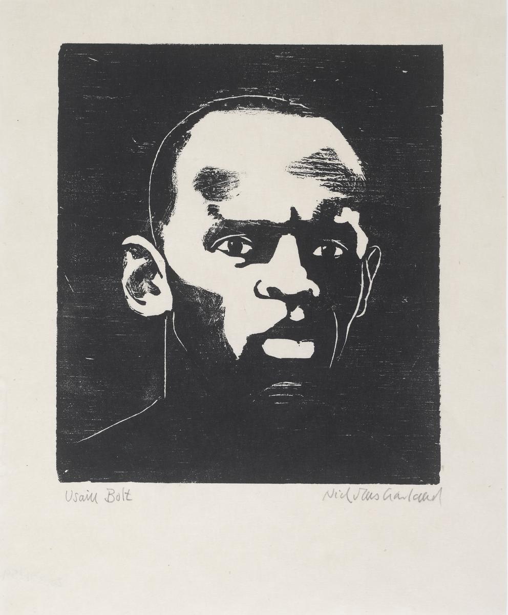 Portrait of Usain Bolt | London Museum