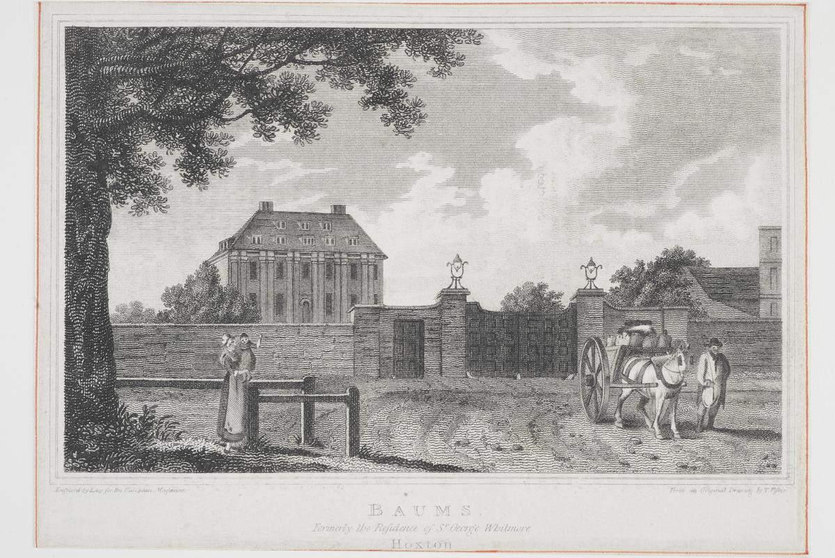 Baums, formerly the residence of Sir George Whitmore, Hoxton | London ...