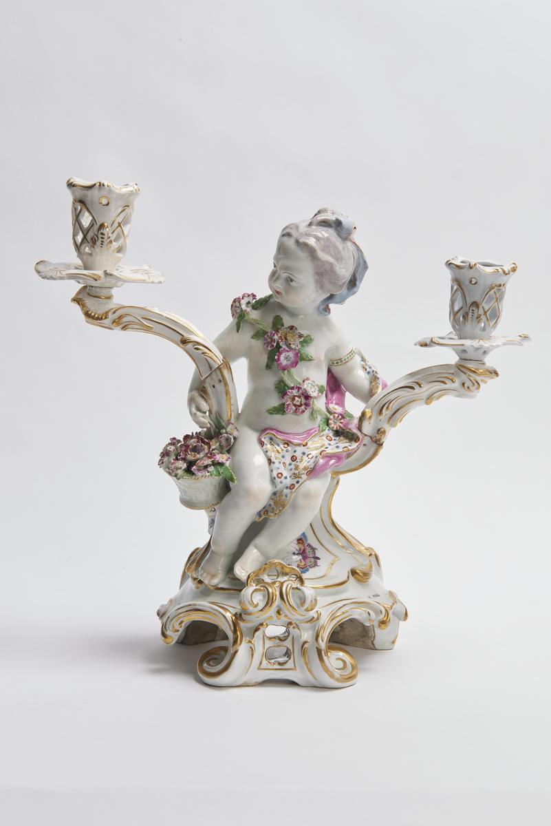 Candlestick, figure candlestick | London Museum