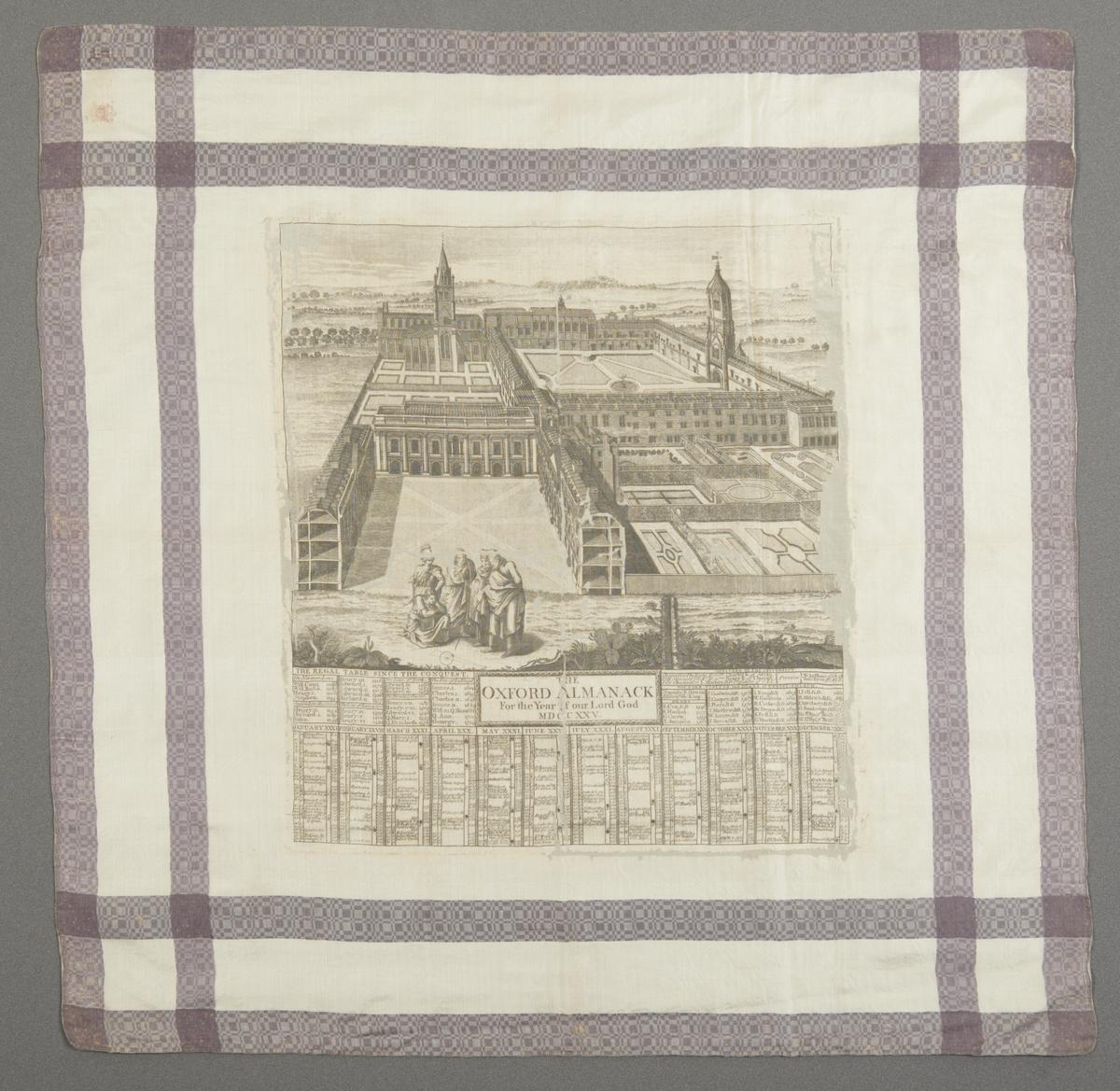 The Oxford Almanack | London Museum