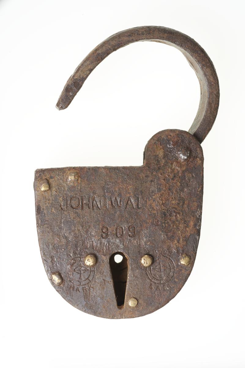 Padlock, iron barge padlock | London Museum