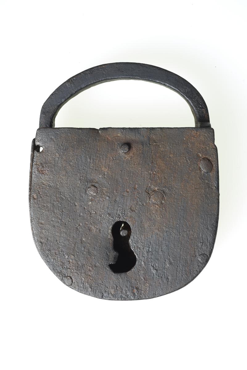 Padlock, iron barge padlock | London Museum