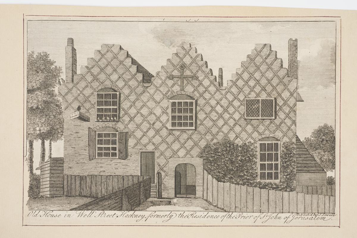 Old House in Well Street, Hackney, formerly the residence of the Prior ...