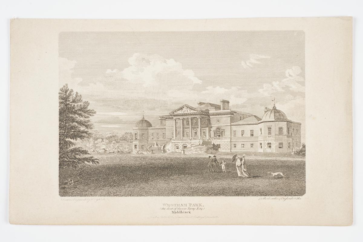 Wrotham Park (the seat of George Byng Esq.), Middlesex. | London Museum