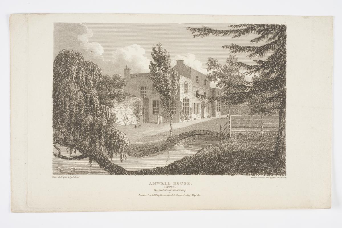 Amwell House, Herts, The Seat of John Hooper Esq. | London Museum